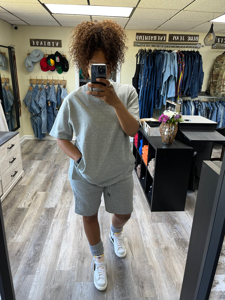 Unisex Grey Sweat Set – Thrifty Tomboy Clothing