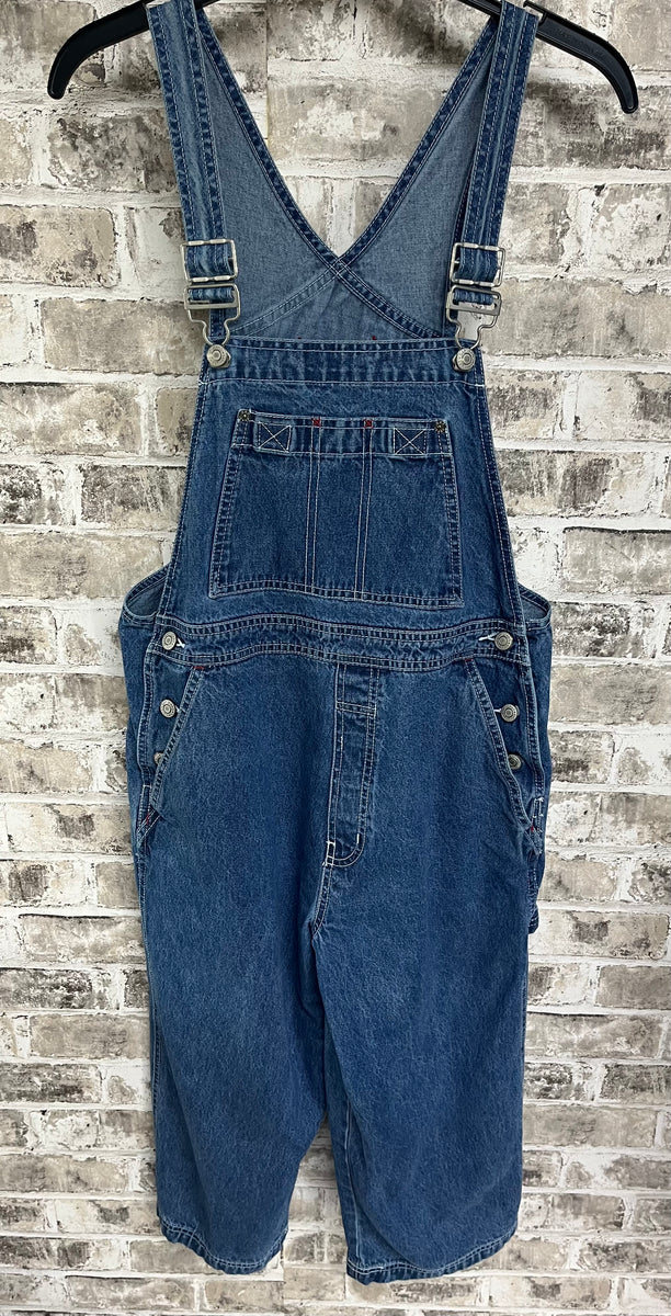 Jean Overall Shorts – Thrifty Tomboy Clothing